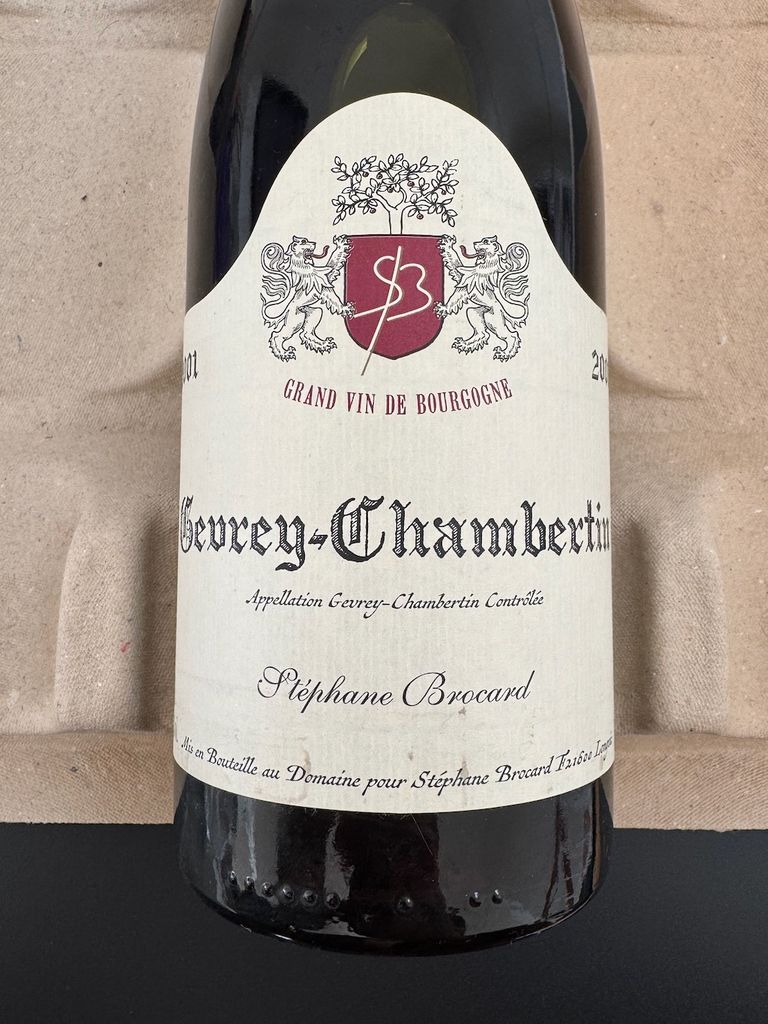 2021 Stéphane Brocard Gevrey-Chambertin, France, Burgundy, Côte de ...
