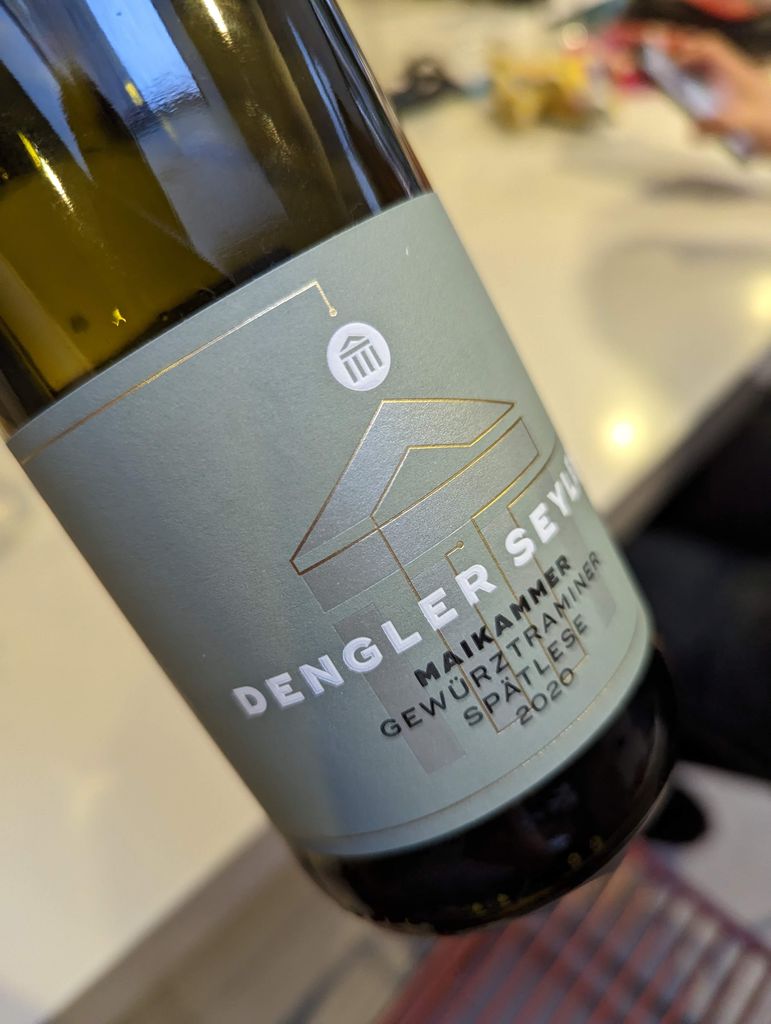 2020 Weingut Dengler-Seyler Gewürztraminer Maikammer Spätlese, Germany ...