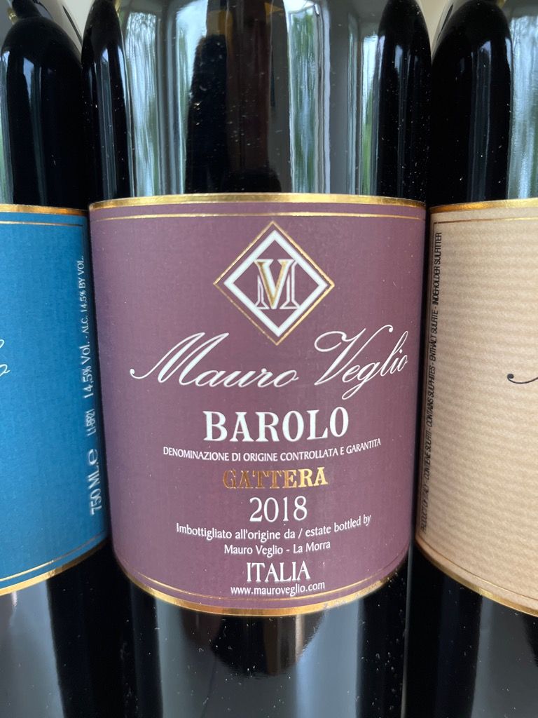 2018 Mauro Veglio Barolo Vigneto Gattera, Italy, Piedmont, Langhe ...