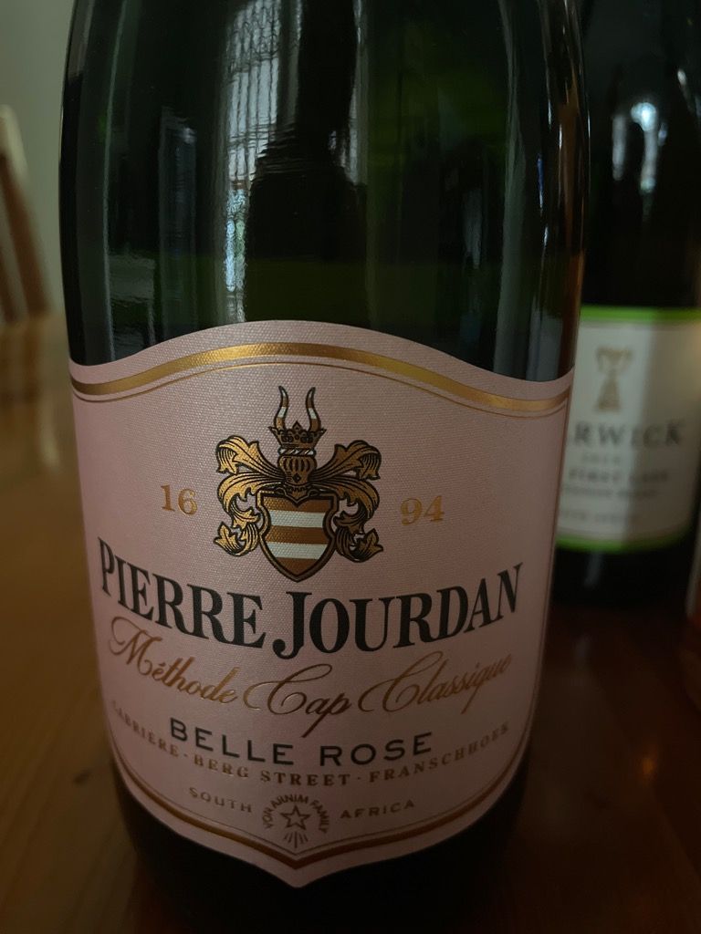 2018 Pierre Jourdan Cuvée Belle Rose, South Africa, Coastal Region ...