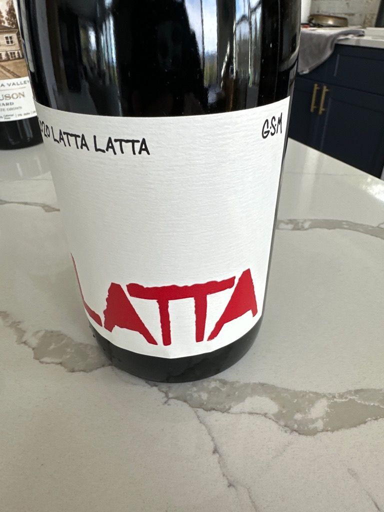 2020 Latta "Latta Latta" GSM, USA, Washington, Columbia Valley, Walla ...