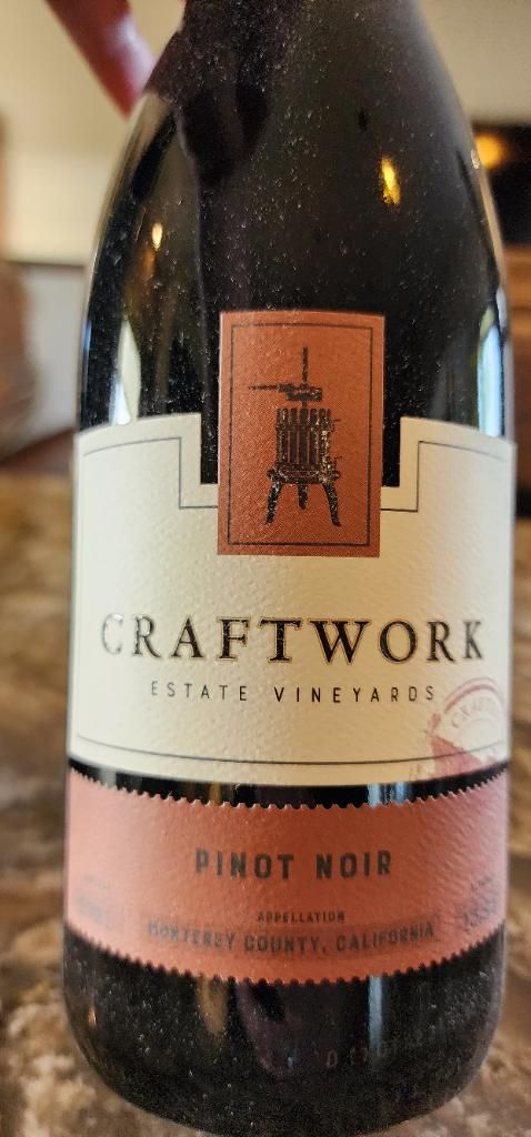 2021 Craftwork Pinot Noir, USA, California, Central Coast, Monterey ...