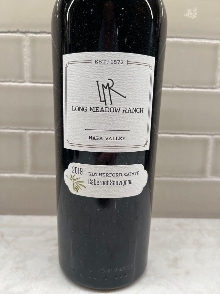 2019 Long Meadow Ranch Cabernet Sauvignon Estate, USA, California, Napa ...