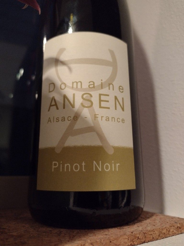 2018 Domaine Ansen Pinot Noir, France, Alsace - CellarTracker