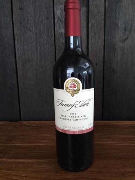 2004 Fermoy Estate Cabernet Sauvignon, Australia, Western Australia ...
