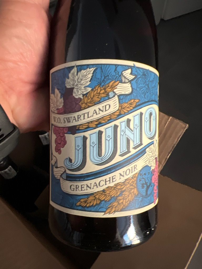 2020 Juno Wine Company Grenache Noir, South Africa, Coastal Region ...