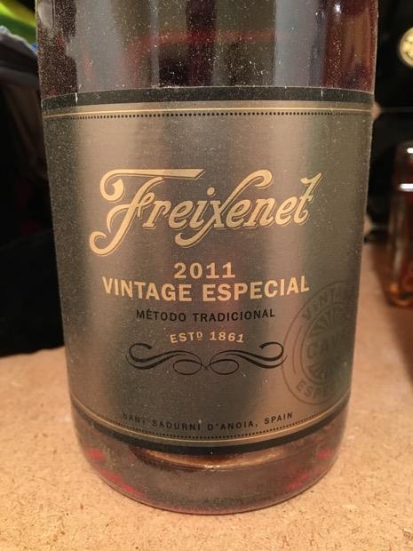 2011 Freixenet Cava Vintage Especial, Spain, Cava - CellarTracker