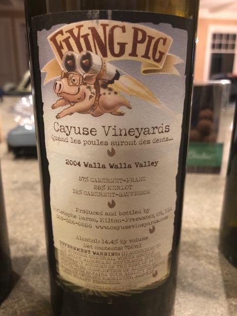 2004 Cayuse Flying Pig, USA, Washington, Columbia Valley, Walla Walla ...