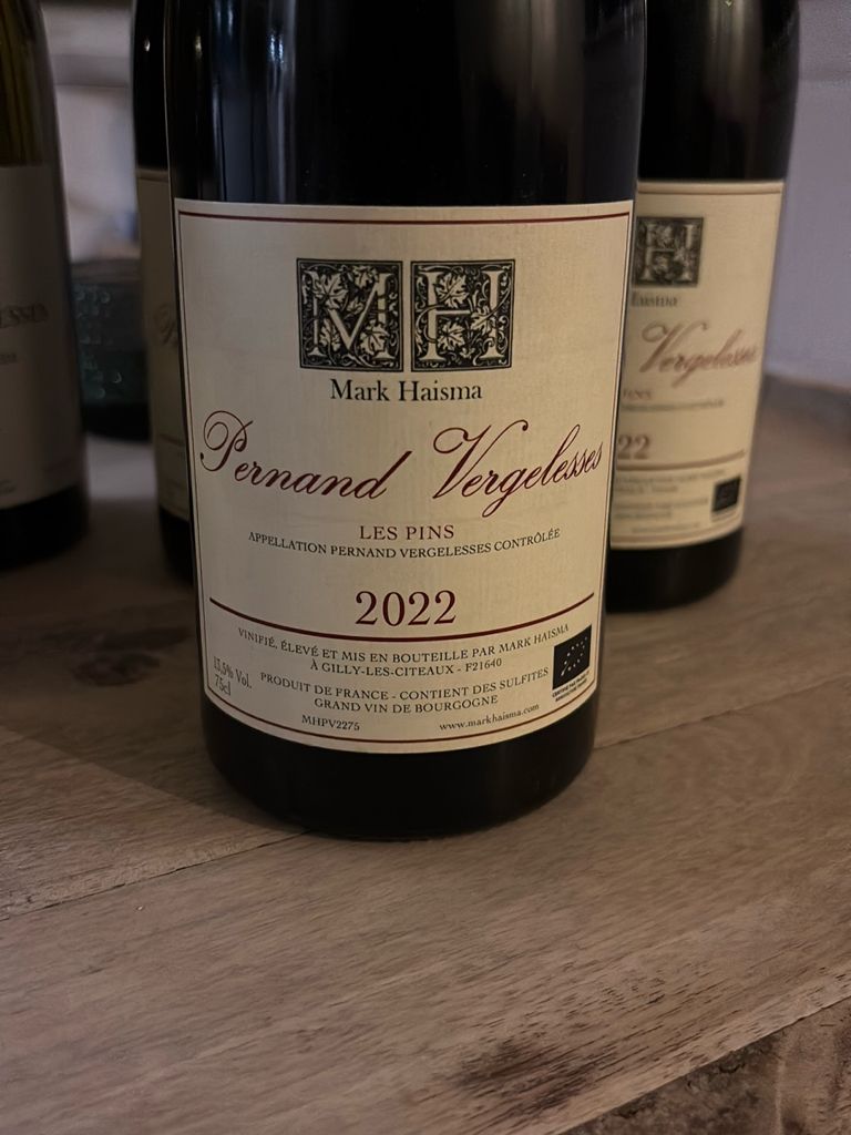 2023 Mark Haisma Pernand-Vergelesses Les Pins, France, Burgundy, Côte ...