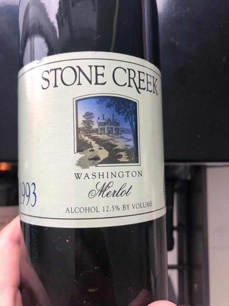 1999 Stone Creek Merlot, USA, California, Napa Valley - CellarTracker