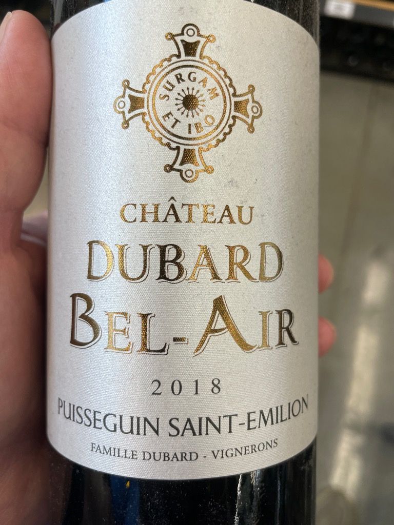 2022 Château Bel-Air, France, Bordeaux, Libournais, Puisseguin Saint ...
