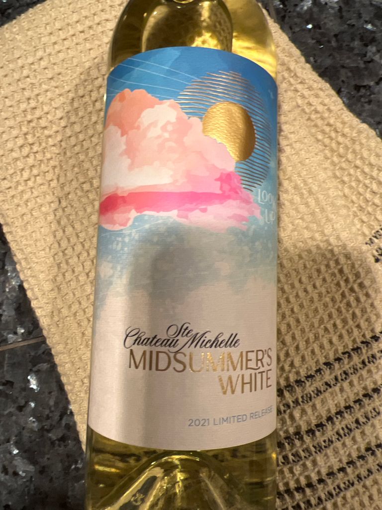 2022 Chateau Ste. Michelle Midsummer's White, USA, Washington, Columbia ...