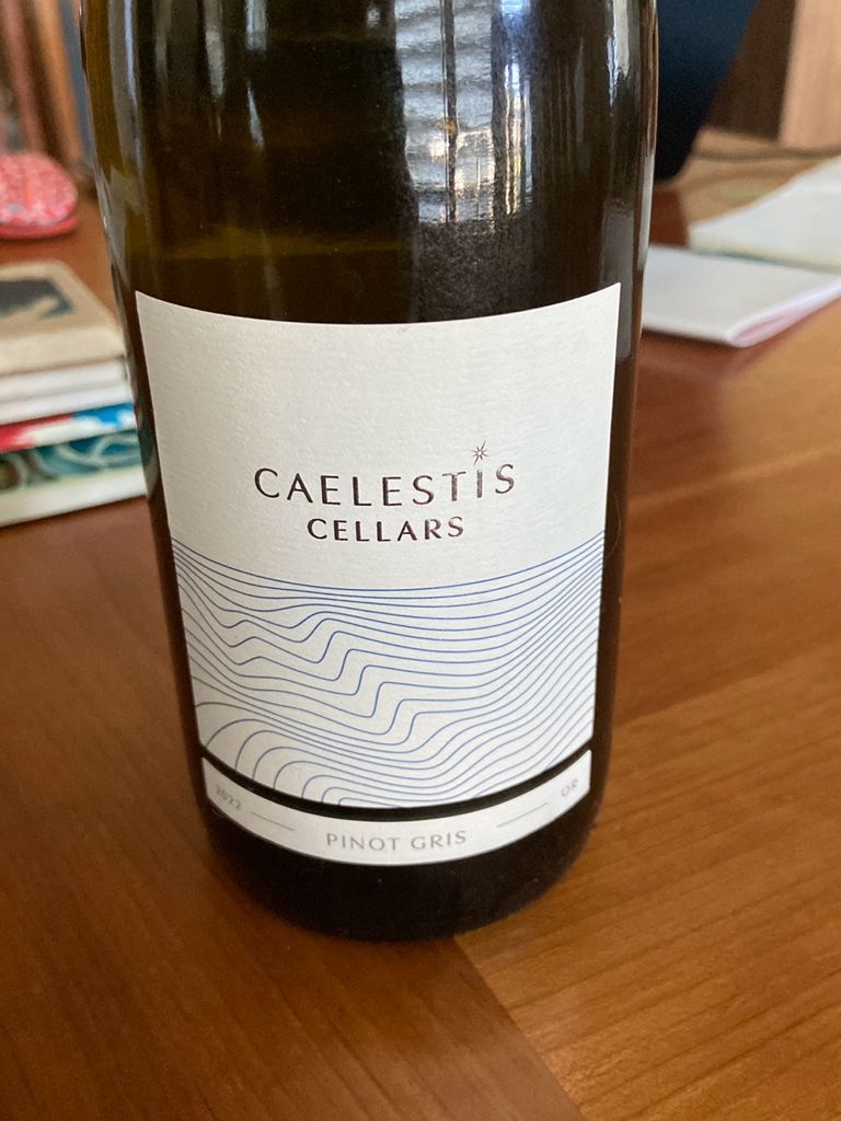 2022 Caelestis Cellars Pinot Gris, USA, Oregon, Willamette Valley ...