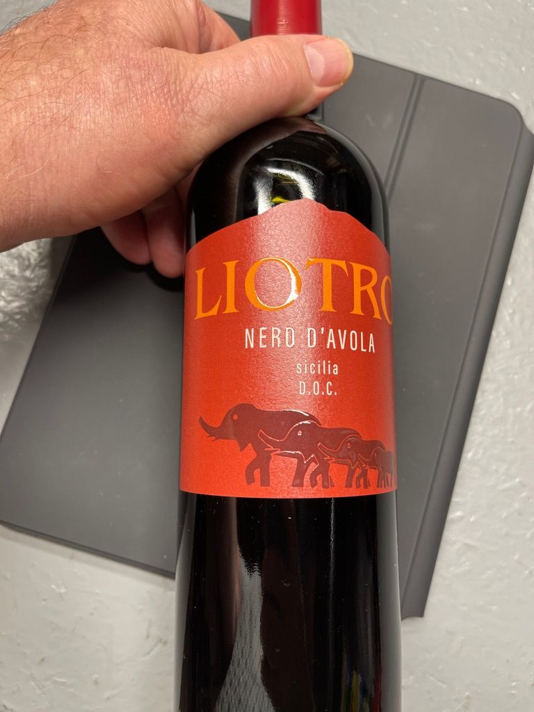 2020 Liotro Nero d'Avola Sicilia, Italy, Sicily, Sicilia - CellarTracker