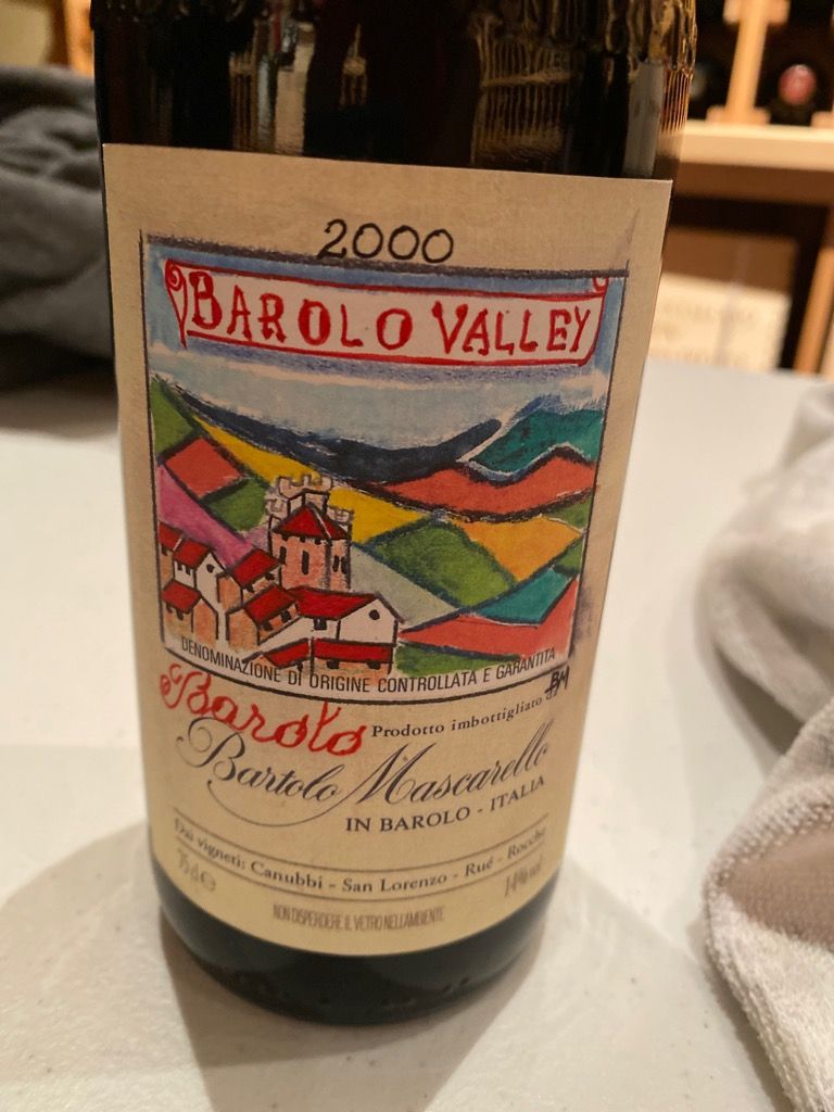2000 Bartolo Mascarello Barolo Art Label, Italy, Piedmont, Langhe ...