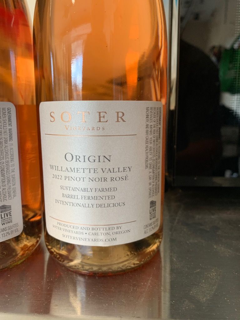 2024 Soter Pinot Noir Rosé, USA, Oregon, Willamette Valley, Yamhill ...