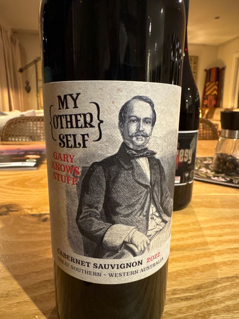 2022 Gary Stokes Cabernet Sauvignon My Other Self, Australia, Western ...