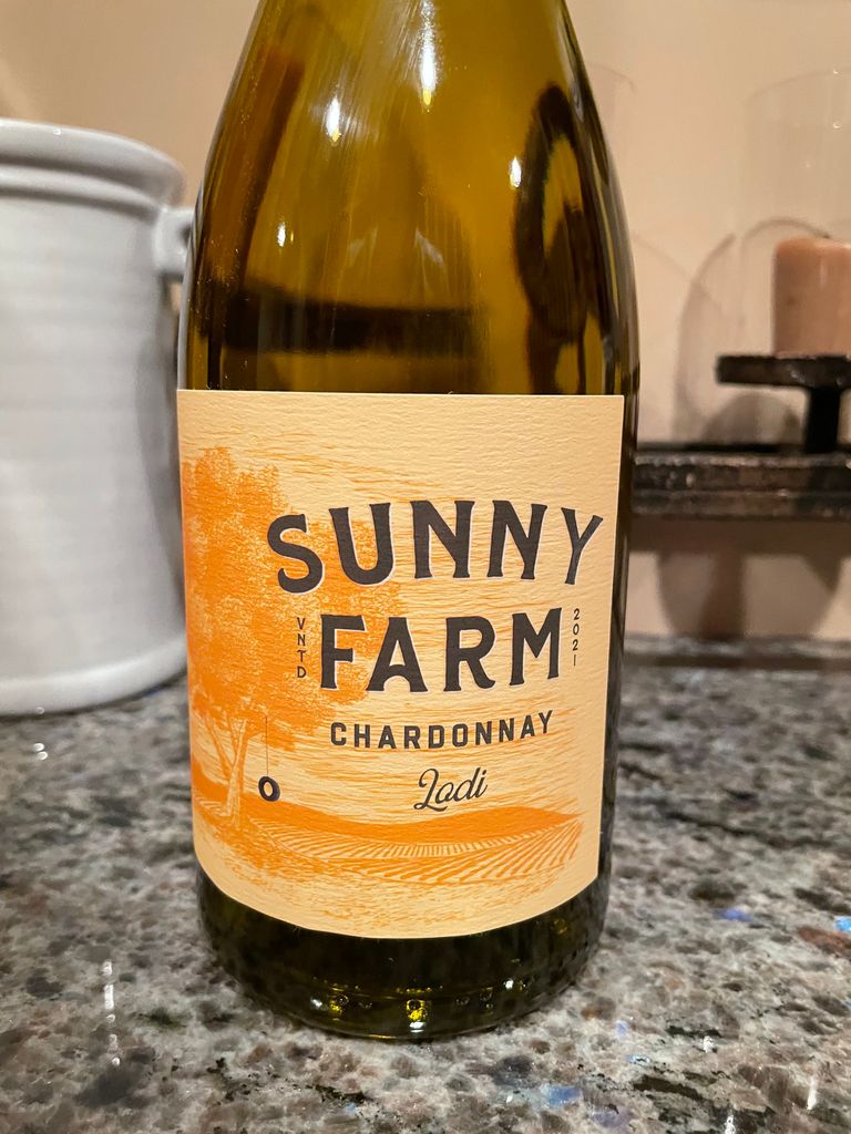 2021 Sunny Farm (Garden View) Chardonnay, USA, California, Central ...
