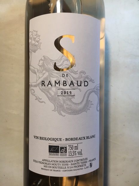 2018 Vignobles Daniel Mouty S de Rambaud, France, Bordeaux - CellarTracker