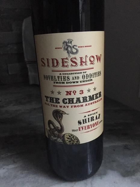 2015 Sideshow Shiraz The Charmer No. 3, Australia, South Eastern ...