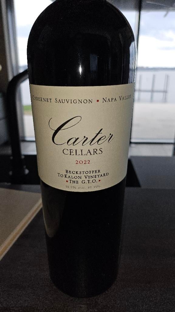 2022 Carter Cellars Cabernet Sauvignon Beckstoffer Las Piedras Vineyard ...
