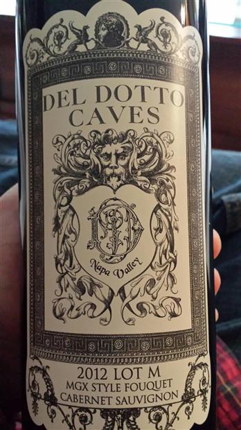 2011 Del Dotto Cabernet Sauvignon Mgx CG 887, USA, California, Napa ...