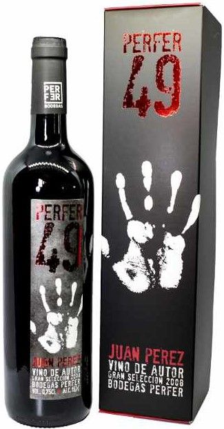 2014 Bodegas Perfer Almeria Perfer 49 Juan Perez Vino de Autor Vino del ...