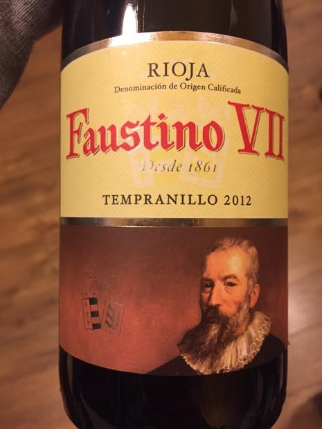 2012 Faustino Rioja Faustino VII, Spain, La Rioja, Rioja - CellarTracker