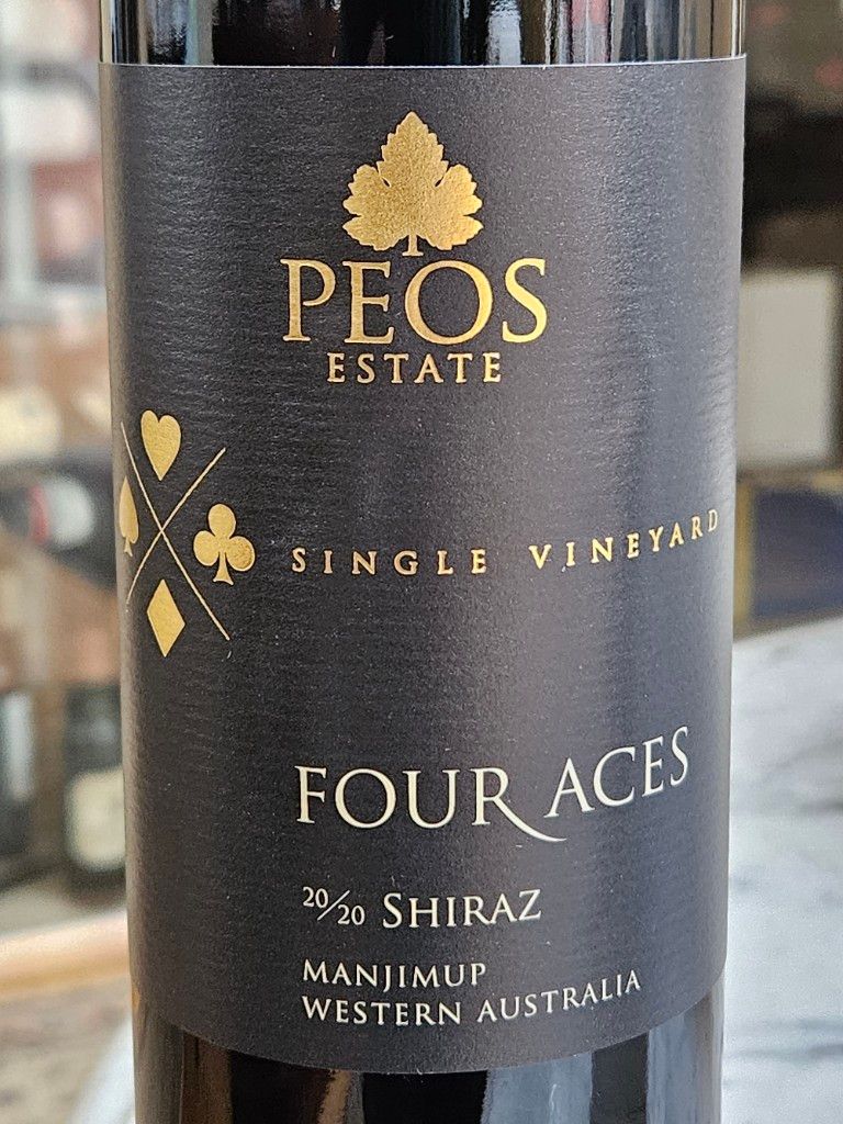 2020 Peos Estate Shiraz Four Aces, Australia, Western Australia, South ...