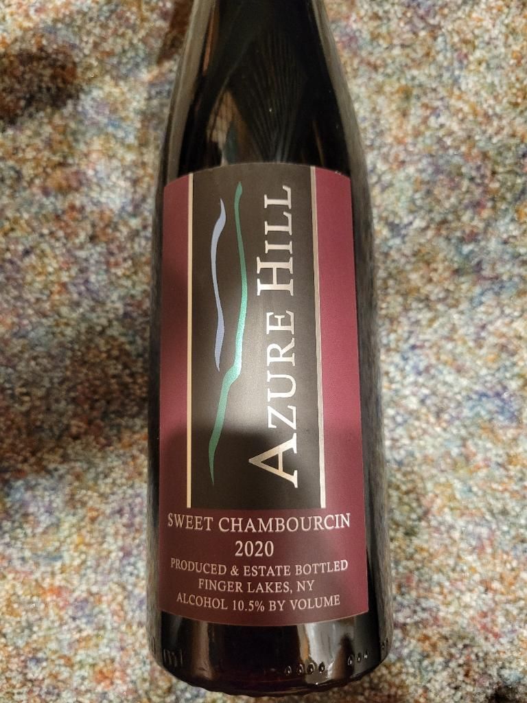 2020 Azure Hill Winery Chambourcin Sweet, USA, New York, Finger Lakes ...
