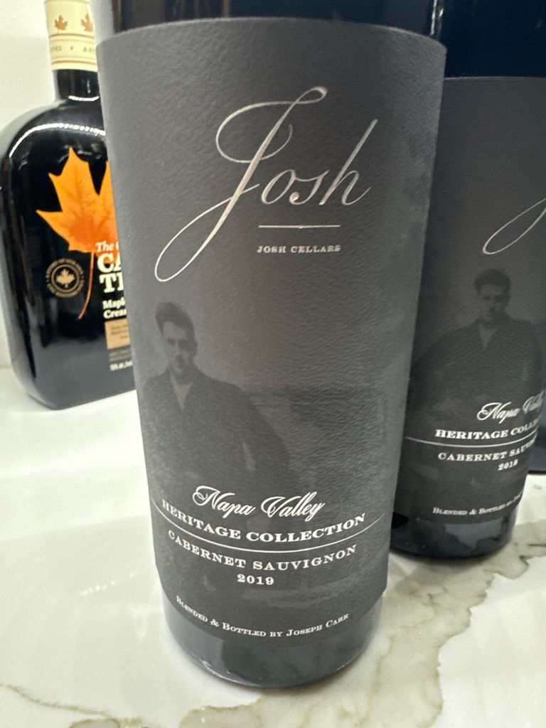 2019 Josh Cellars Cabernet Sauvignon Heritage Collection Napa Valley, USA, California, Napa ...
