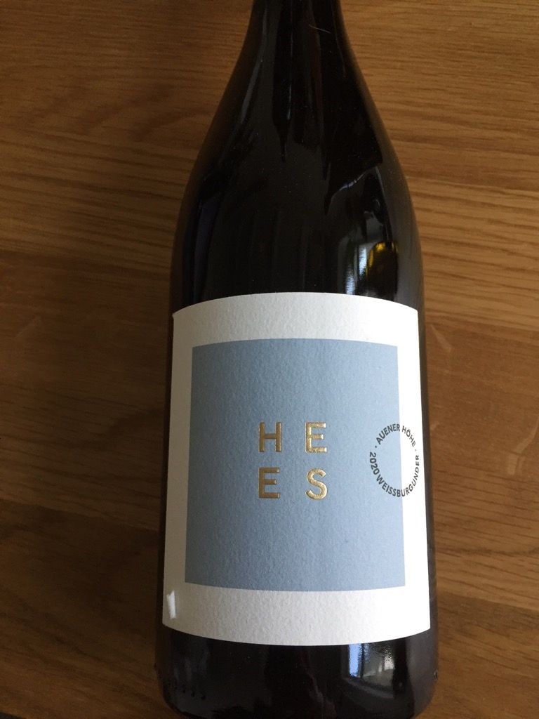 2019 Marcus Hees Weissburgunder Auener Weissburgunder, Germany, Pfalz ...