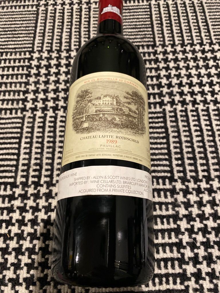 1989 Barons de Rothschild (Lafite) Bordeaux, France, Bordeaux - CellarTracker