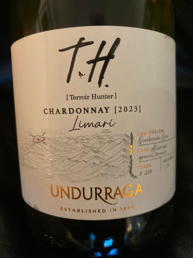2021 Undurraga Chardonnay T.H. Limarí, Chile, Limarí Valley - CellarTracker