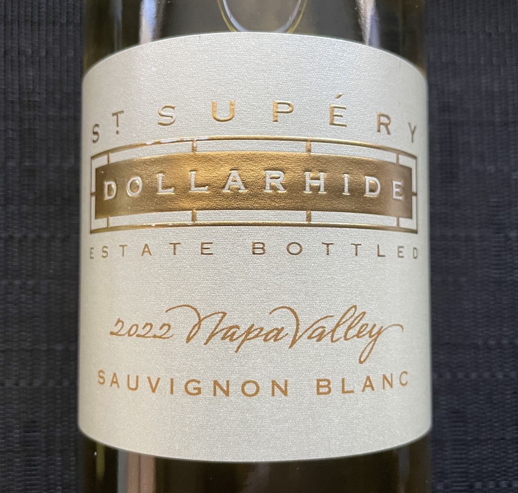 2022 St. Supéry Sauvignon Blanc Dollarhide Estate, USA, California ...