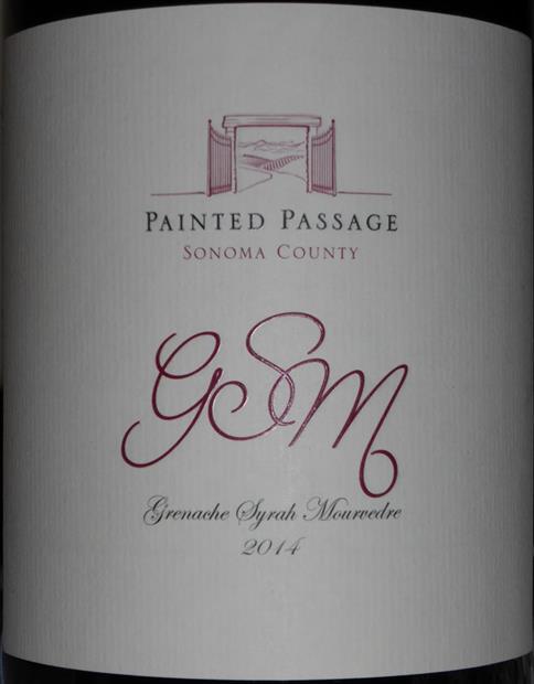 2014 Painted Passage GSM, USA, California, Sonoma County - CellarTracker