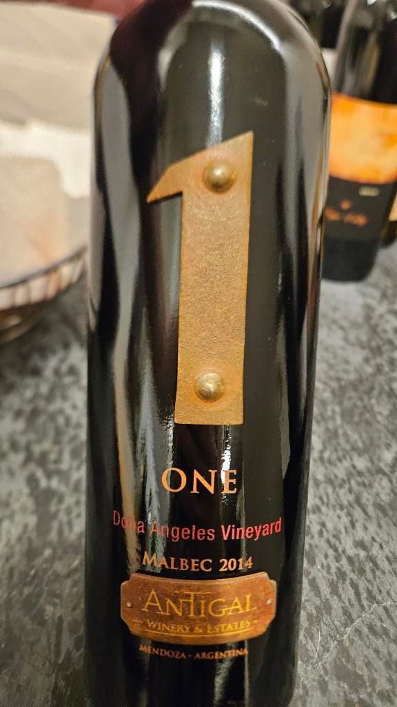 2014 Antigal Malbec 1 Dona Angeles Vineyard, Argentina, Mendoza ...