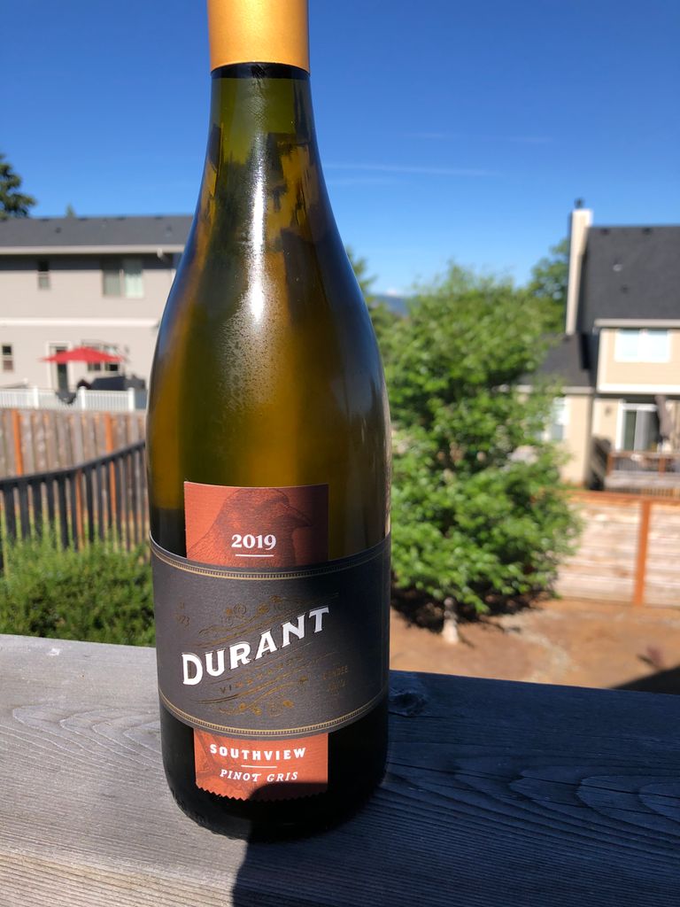 2019 Durant Vineyards Pinot Gris, USA, Oregon, Willamette Valley ...