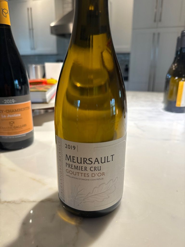 2019 Alexandre Brault Meursault 1er Cru Gouttes d'Or, France, Burgundy ...