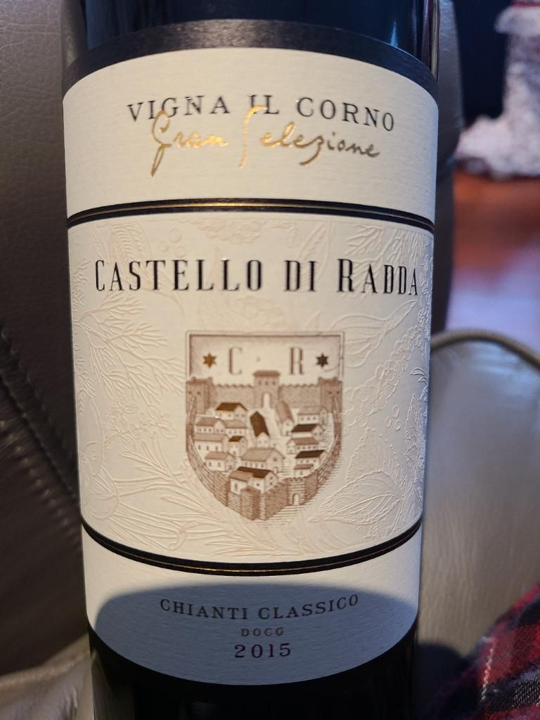 2015 Castello di Radda Chianti Classico Gran Selezione Vigna Il Corno ...