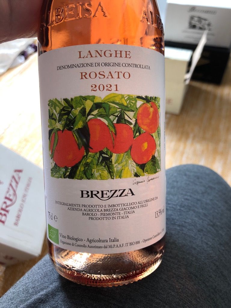 2021 Giacomo Brezza e Figli Langhe Rosato, Italy, Piedmont, Langhe ...