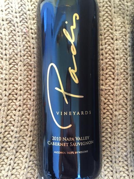 2010 Padis Vineyards Cabernet Sauvignon, USA, California, Napa Valley ...