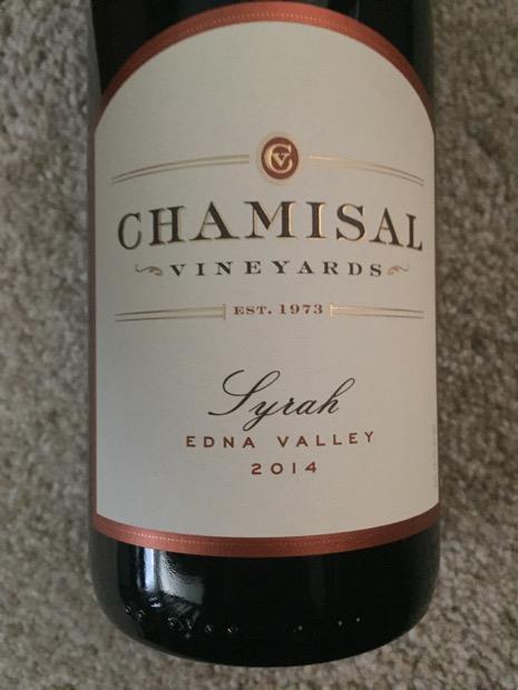 2014 Chamisal Vineyards Syrah, USA, California, Central Coast, Edna ...