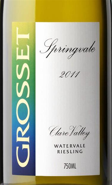 2011 Grosset Riesling Springvale Watervale, Australia, South Australia ...