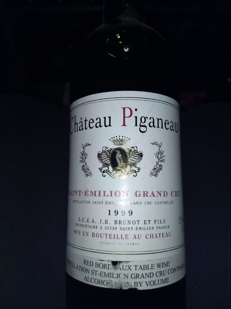 1999 Château Piganeau, France, Bordeaux, Libournais, St. Émilion Grand ...