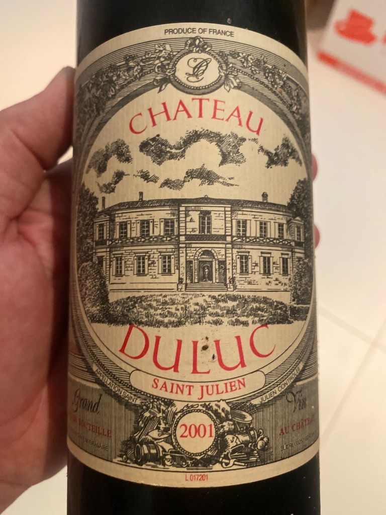 2001 Château Duluc, France, Bordeaux, Médoc, Saint-Julien - CellarTracker