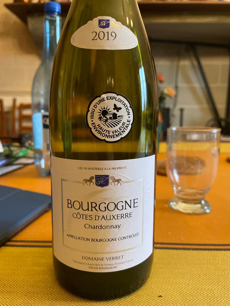 2011 Domaine Verret Bourgogne Côtes d'Auxerre Blanc, France, Burgundy ...