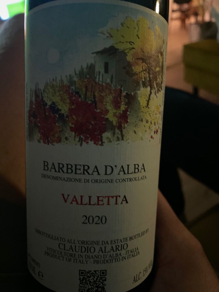 2021 Claudio Alario Barbera d'Alba Valletta, Italy, Piedmont, Alba ...