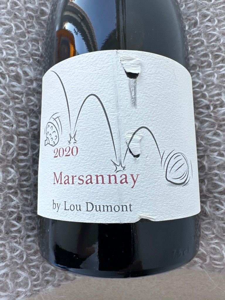 2020 Maison Lou Dumont Marsannay En Combereau, France, Burgundy, Côte ...