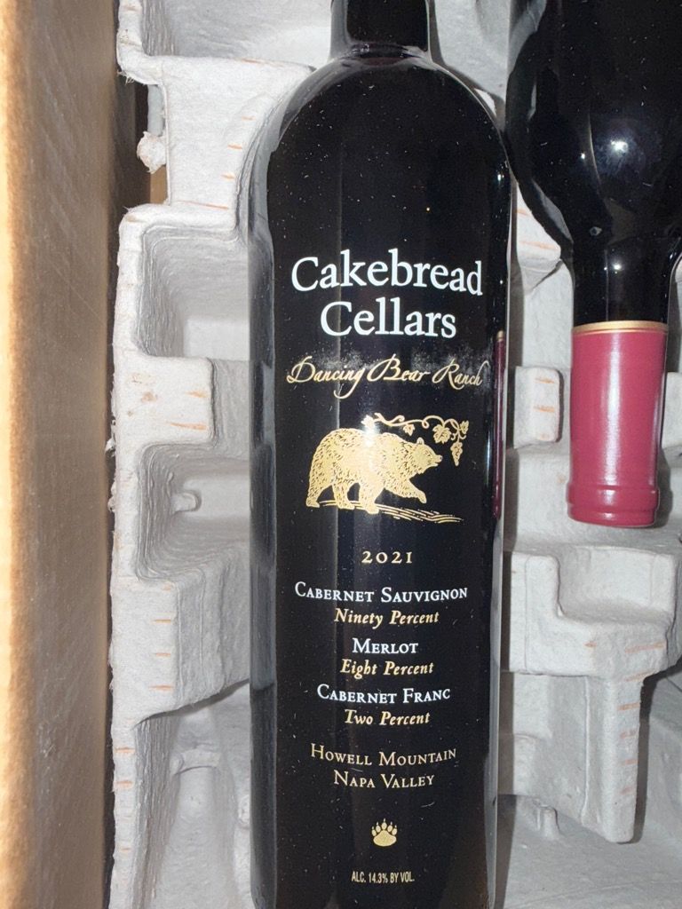 2021 Cakebread Cellars Dancing Bear Ranch, USA, California, Napa Valley ...